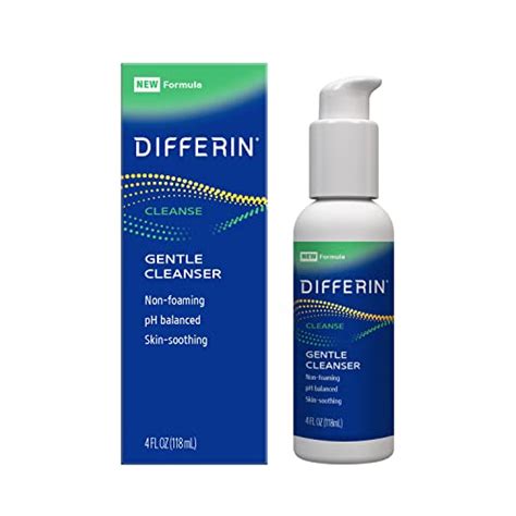 Differin Facial Cleanser New Soothing Face Wash By The Makers Of