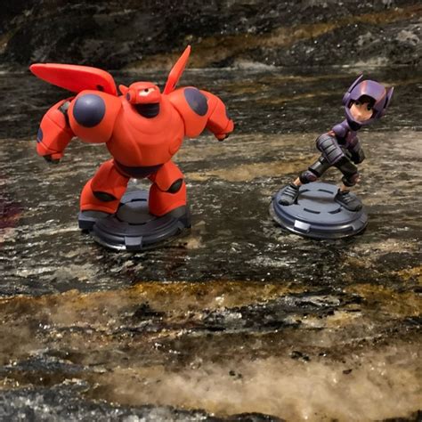 Disney Video Games And Consoles Disney Infinity Characters Hiro And Baymax Set Poshmark