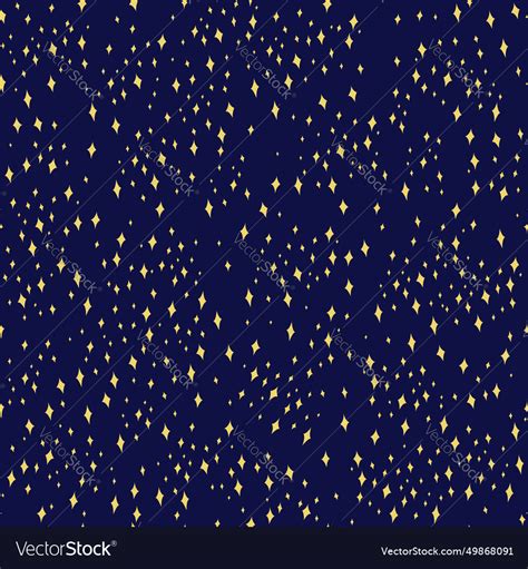 Seamless Pattern With Rhombus Stars Royalty Free Vector