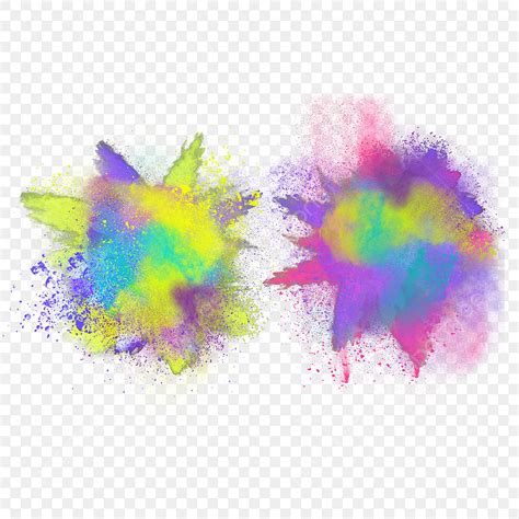 다채로운 창의 자유형 폭발성 분말 파우더 텍스처 흙손 컬러 Png 일러스트 및 Psd 이미지 무료 다운로드 Pngtree