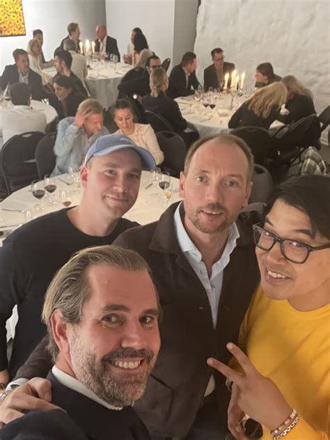 Sex år Med Entreprenörsmiddagar Under Söderberg And Partners Paraply Igår Var Det Dags Igen