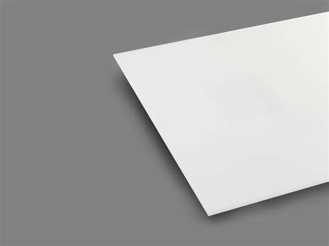 White 7508 Matteglossy P95 Opaque Acrylic Sheet Plexiglass Tandt
