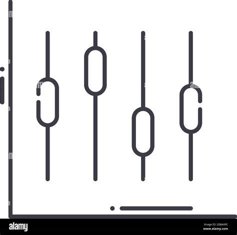Icône Danalyse Technique Illustration Linéaire Isolée Vecteur De Ligne Mince Symbole De