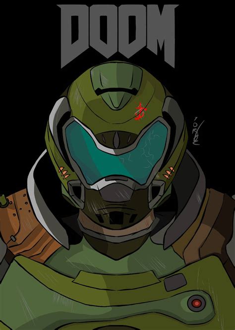 Doom Slayer By Sazabiraphael On Deviantart