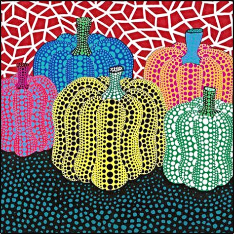 Yayoi Kusama Pumpkins Ms Kit Lang
