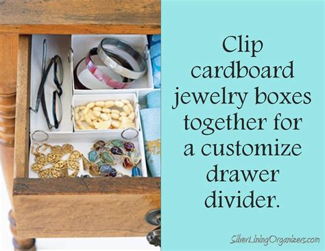 Custom Jewelry Box Dividers For Neat And Tangled Organization