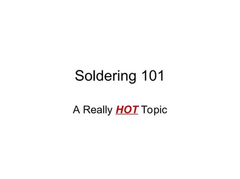 Solder Fillet Standards Demo Booklet Definitions Pdf