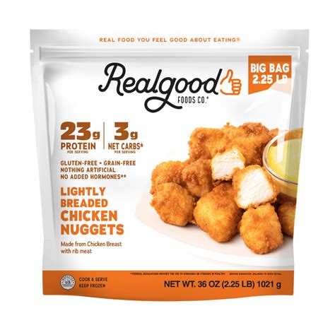 Gluten Free Chicken Nuggets 225lb Bag Best Frozen Chicken Nuggets