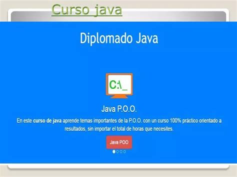 Ppt Curso Java Powerpoint Presentation Free Download Id7373776