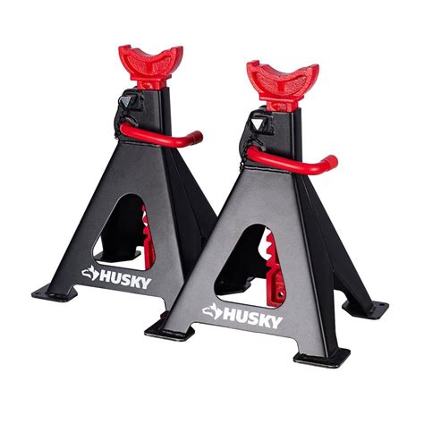 Husky 6 Ton Jack Stands Hpl4115n Td Cm The Home Depot