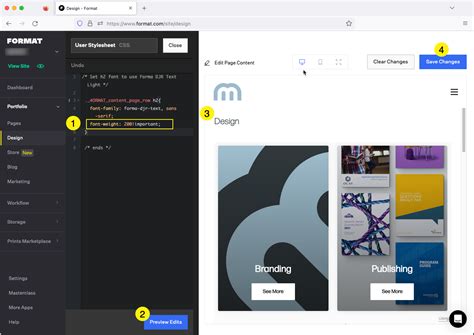 Custom Font Css Overrides Format Help Desk