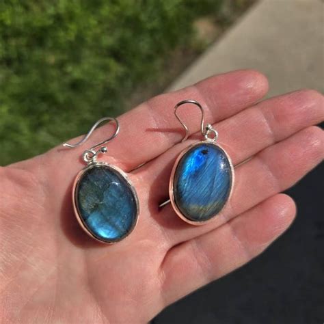 Picasso Jasper Earrings Very Pretty Gemstone Earrings Decent Jewelry