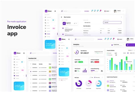 Kleon Clean Admin Panel Dashboard UI Template Behance