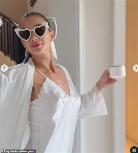 Amy Jackson Flaunts Her Incredible Figure In A Skimpy White Bikini As