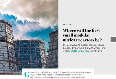 Where Will The First Small Modular Nuclear Reactors Be Future Power Technology Magazine