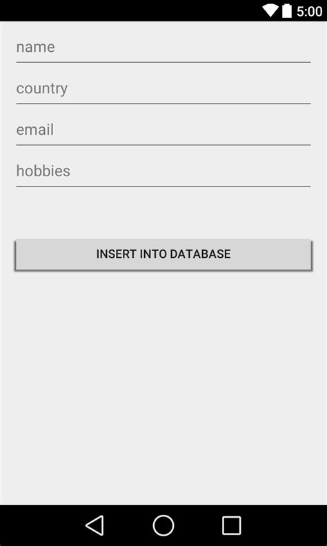 Android Mysql Database Android Mysql Db