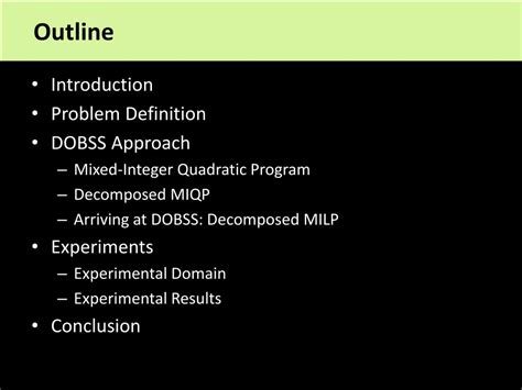 Ppt Playing Games For Security An Efficient Exact Algorithm For Solving Bayesian Stackelberg