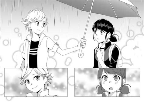 [oc] The Umbrella Scene From Miraculous Ladybug Manga Miraculous Manga