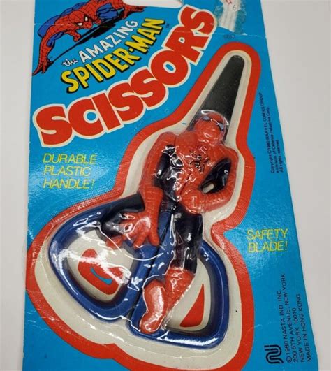 Vintage Spider Man Scissors Nm 1980 Comic Books Modern Age Hipcomic