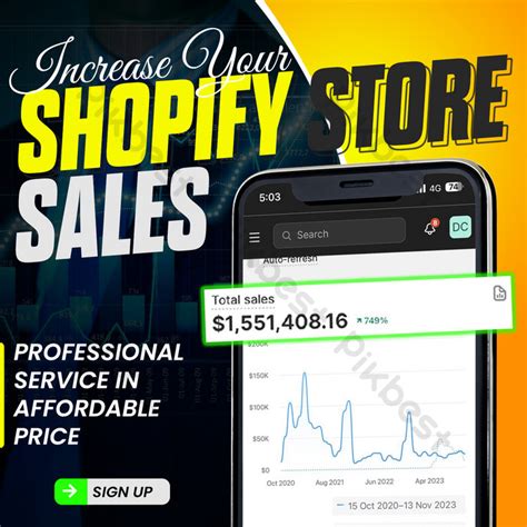 Shopify Social Media Post Template Design Psd Free Download Pikbest