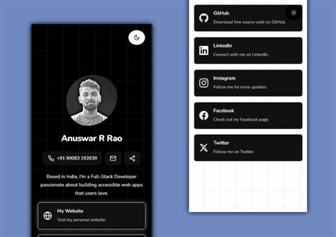 Anuswar R Rao Full Stack Developer Portfolio