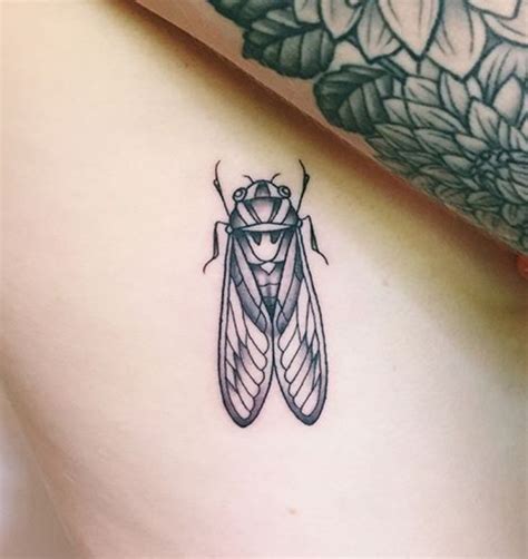 Cicada Tattoo Design