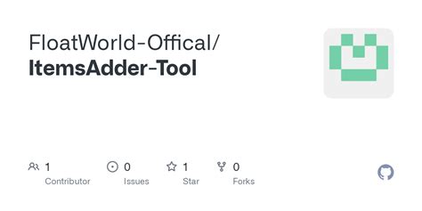 Github Floatworld Officalitemsadder Tool