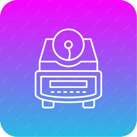Premium Vector Friability Tester Icon