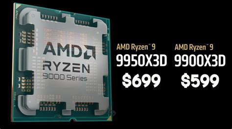 Amd Ryzen 9 9950x3d＆9900x3d 3d 3d V Cach Cpu現在可用 有史以來最好的遊戲和內容創建包！
