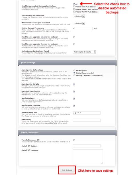 Automated Backups