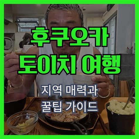 후쿠오카 토이치 여행 지역 매력과 꿀팁 가이드