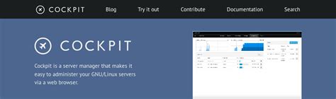 Needs Navigation For Getting To The Blog · Issue 45 · Cockpit Project Cockpit