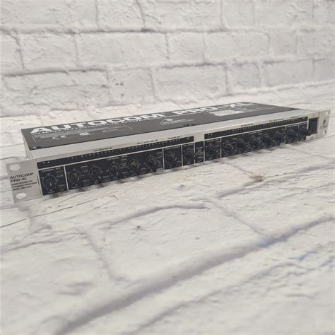 Behringer Autocom Pro Xl Compressor Rack Evolution Music