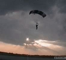 Skydiving Parachuting  Skydiving Parachuting Landing Discover
