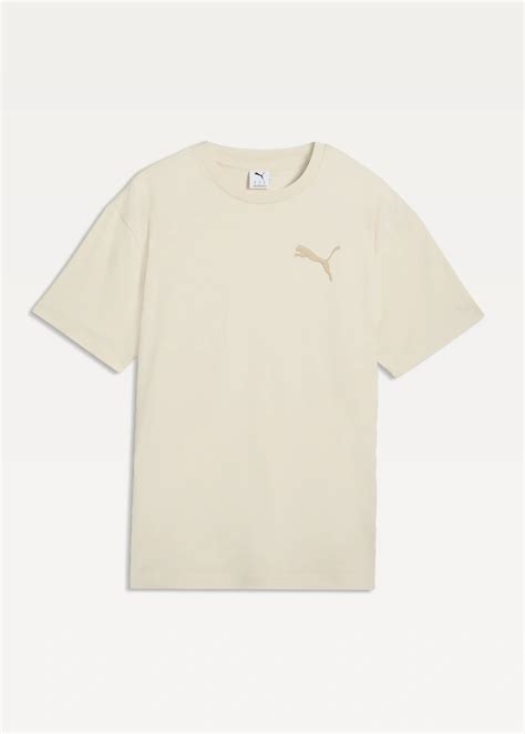 Футболка чоловіча Puma Ess Elevated Cat Logo Tee Alpine Snow Купити в