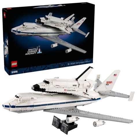 Lego Icons 2025 Space Shuttle Carrier Aircraft Revealed For May