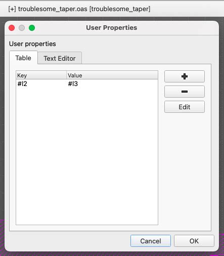 Error Using Setproperty — Klayout