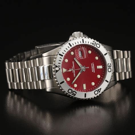 Jerome Lemars Stainless Steel Automatic Watch With Date Window Ebth