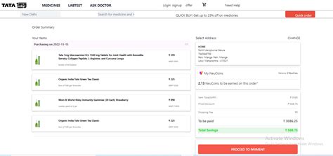 tata 1mg clone built using react js