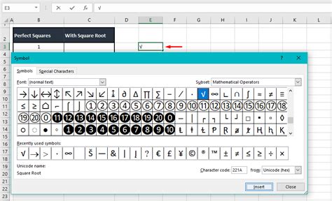 How To Insert Square Root Symbol √ In Excel 6 Quick Ways