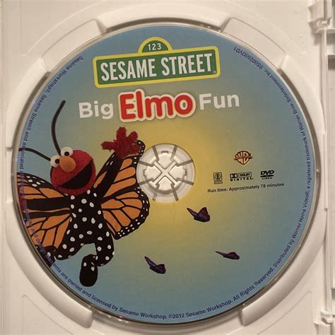 Sesame Street Big Elmo Fun Dvd