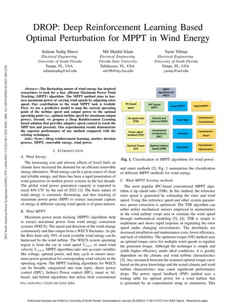 Pdf Drop Deep Reinforcement Learning Based Optimal Perturbation For