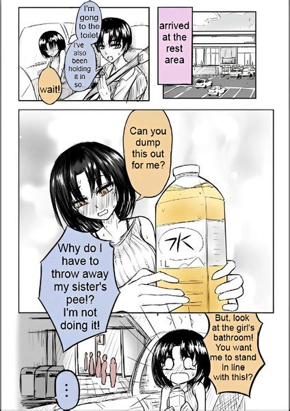 Desperate Sister Fills A 1 Liter Bottle With Pee In Car C Bottle 1