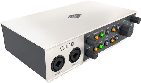 Universal Audio Volt 4 USB Audio Interface for recording, podcasting ...