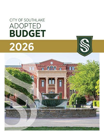 Adopted Fy 2026 Budget Southlake Tx Official Website