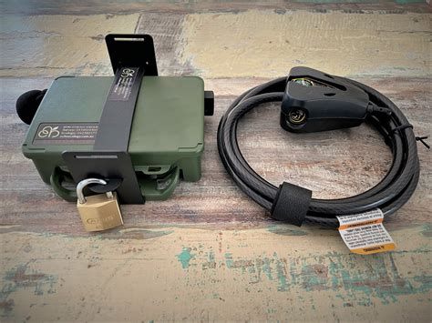 Security Bracket Python Lock For Song Meter Mini Echo Ecology And Surveying