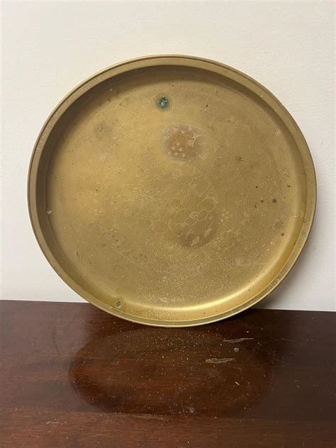 Usmc Award Tray Brass