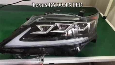 Full Led Dynamic Triple Eye Headlamp Headlight Assembly For Lexus Rx270