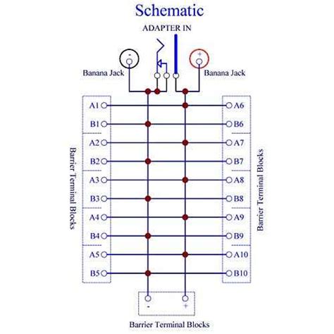 20amp 2x10 Position Barrier Terminal Block Distribution Module For Ac Dc Shop Hardware Tools