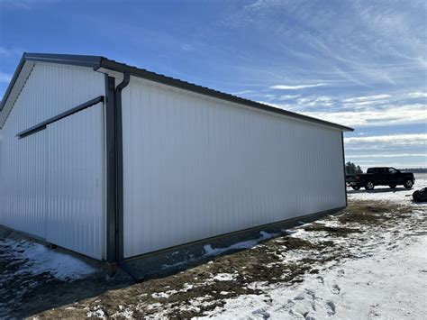 Arcanum Ohio Pole Barn Construction 30x40x12 K And T Inc